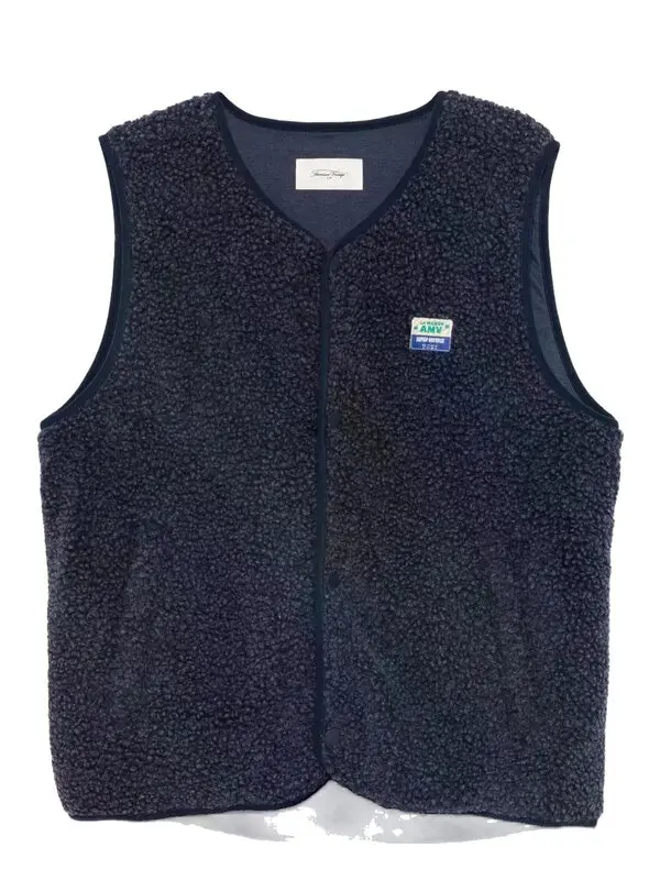 American Vintage Hoktown Gilet - Blue