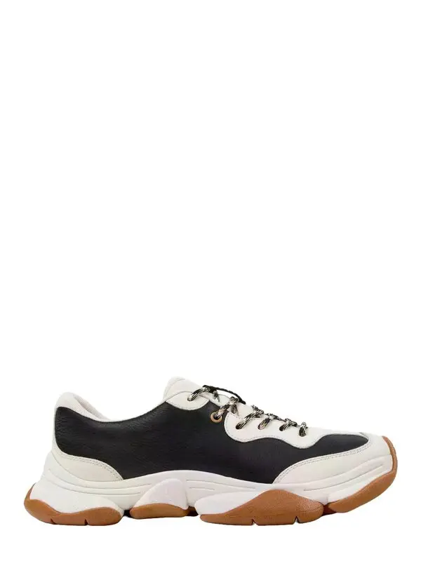 Camper Twins Leather Sneakers - Black
