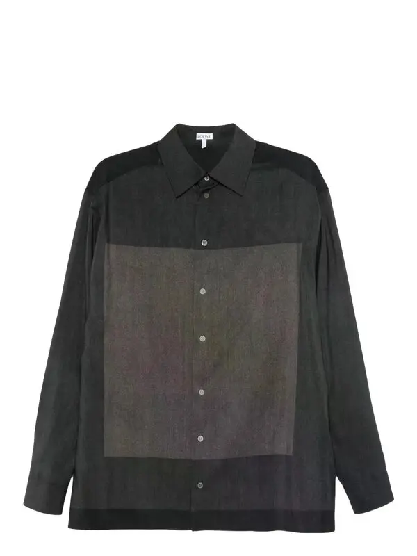 Loewe X Albers Wool Shirt - Black