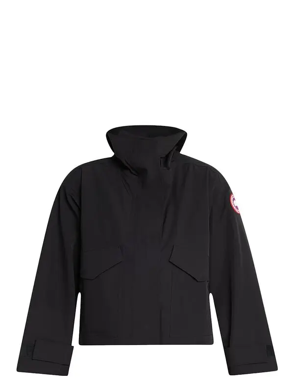 Canada Goose Tofino Hooded Rain Jacket - Black
