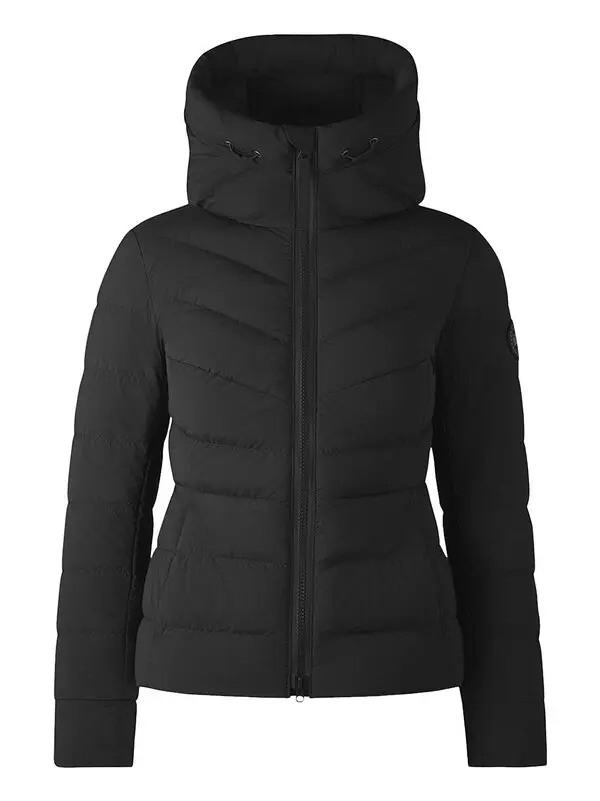 Canada Goose Clair Hooded Down Puffer Jacket - Black