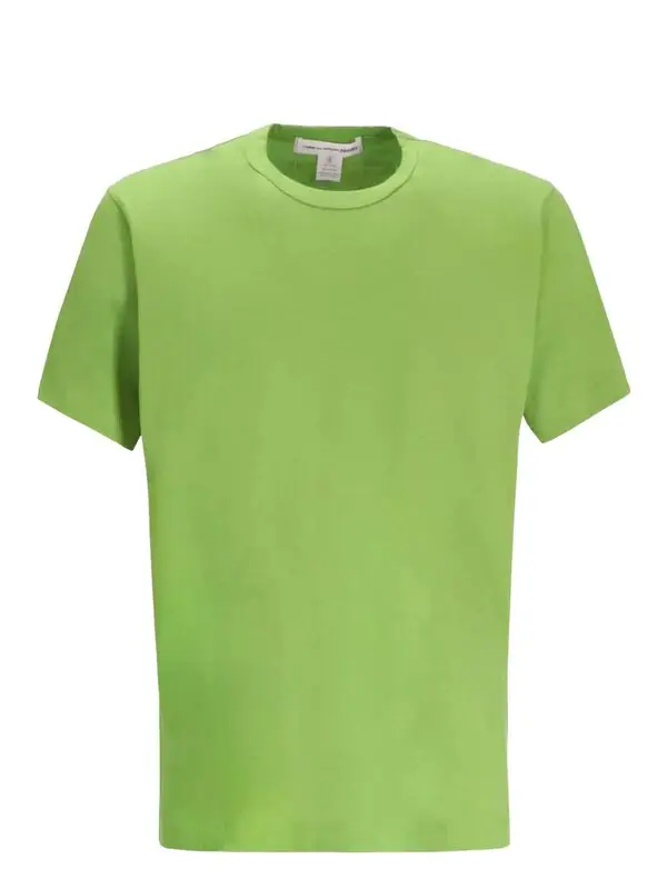 Comme Des Garçons Printed Cotton T-shirt - Green