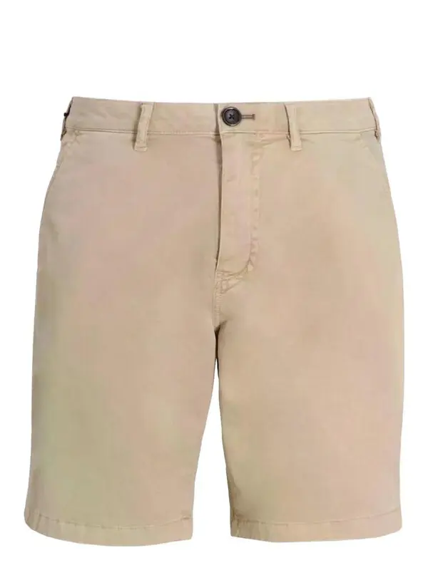 Paul Smith Button-fastening Cotton Shorts - Neutrals