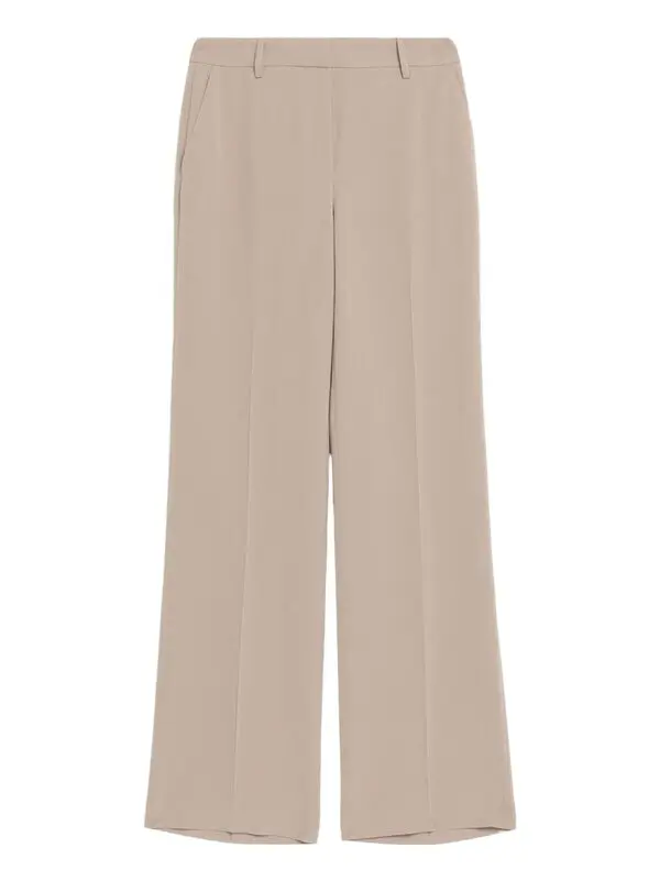 Lafayette 148 New York Gates Straight-leg Crepe Pants - Hickory