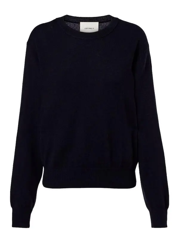 LISA YANG Greer Cashmere Sweater - Blue