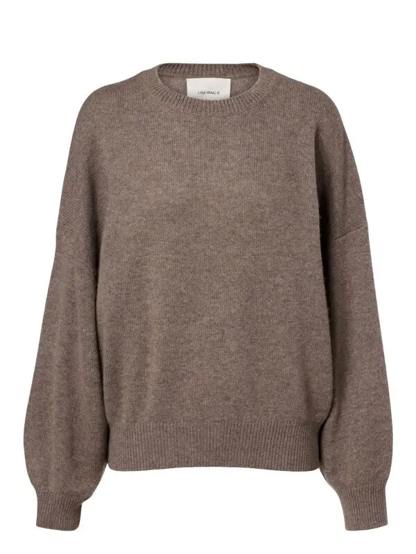 LISA YANG Veira Cashmere Sweater - Brown