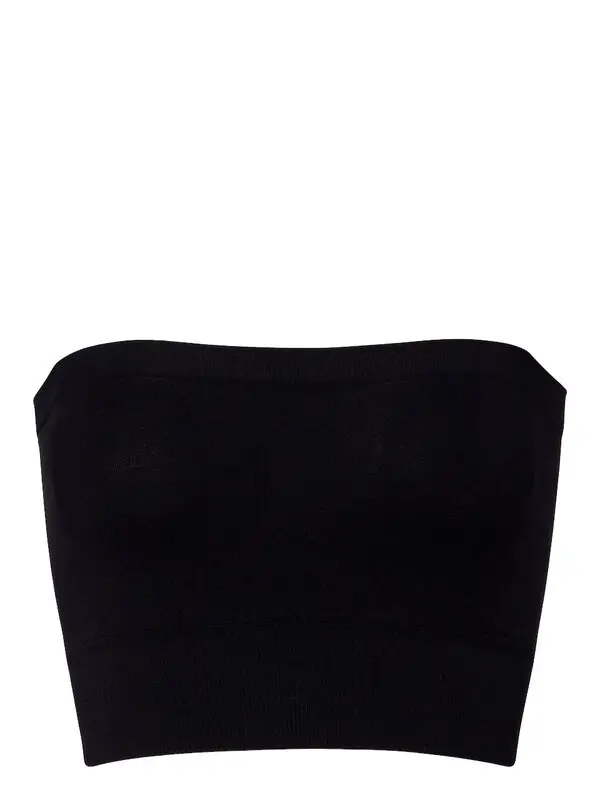 Wolford Knitted Bandeau Top - Black