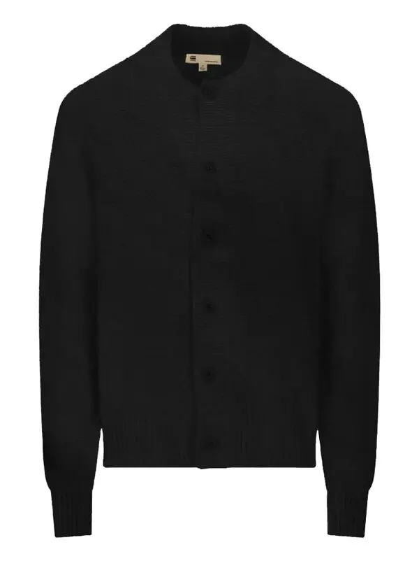 G-star Raw Honeycomb Knit Cardigan - Black