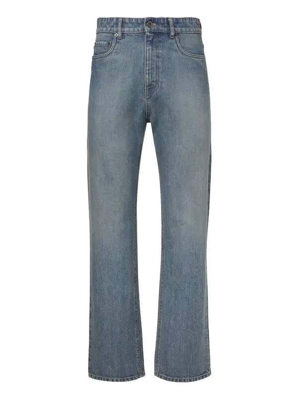 Miu Miu Straight Jeans - Blue
