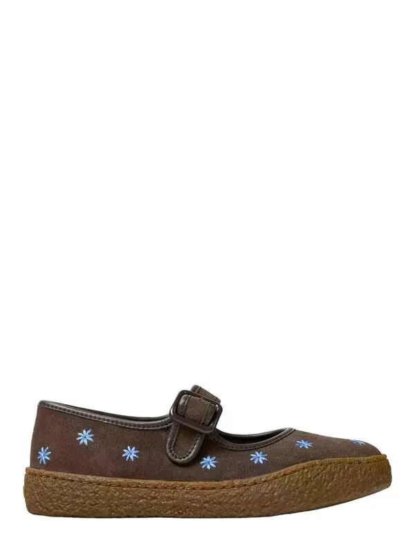 Camper Peu Terreno Floral Ballet Flats - Brown