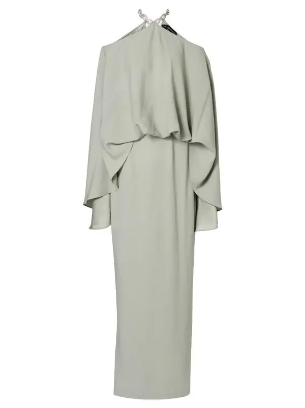 TALLER MARMO Cyclades Embellished Gown - Blue