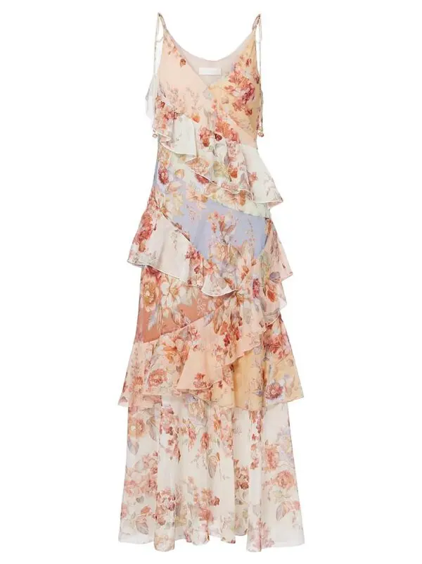 Zimmermann Awaken Floral Maxi Dress - Multicoloured