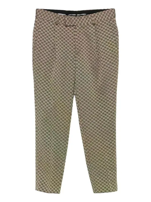 Karl Lagerfeld Trousers - Brown