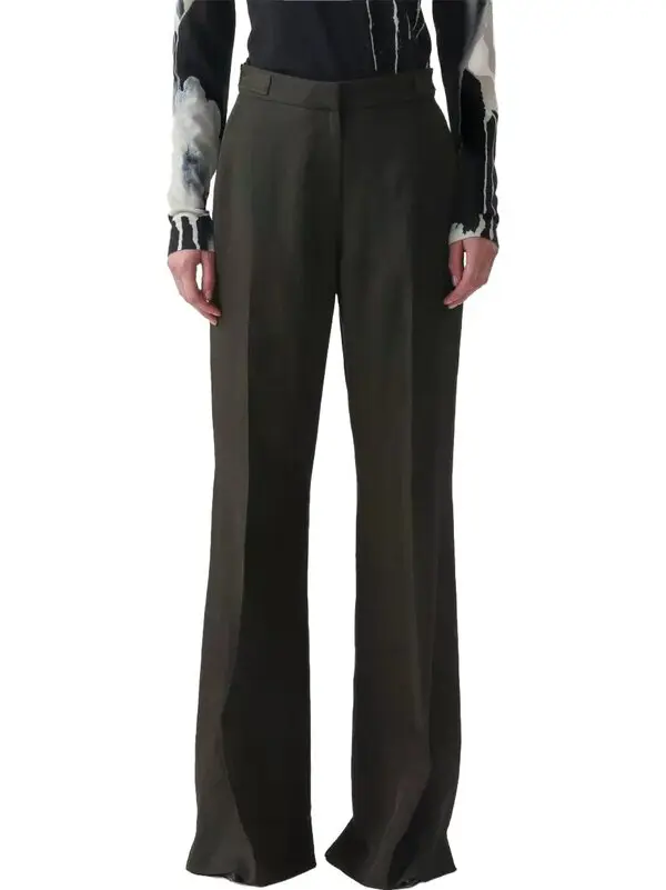 JASON WU Flared Leg Trousers - Green