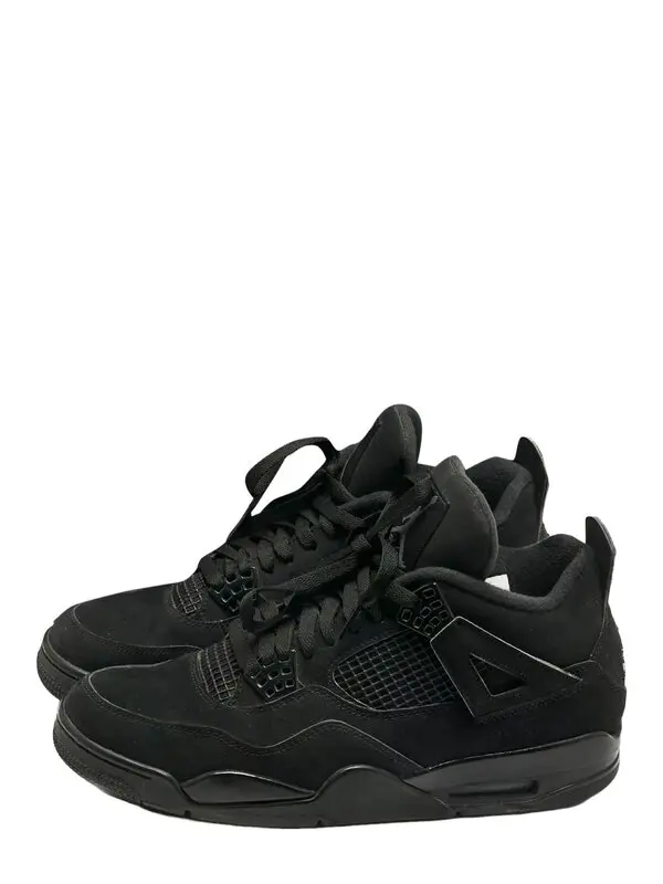 JORDAN 4 Panelled Sneakers - Black