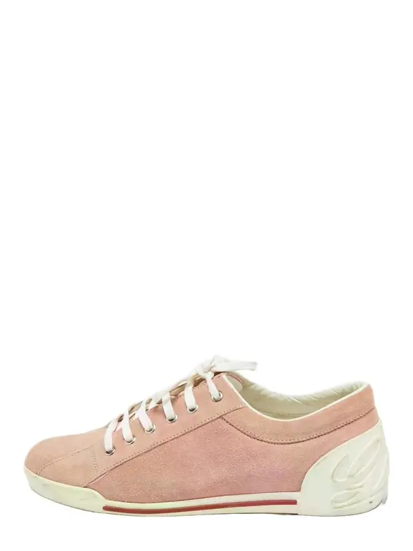Gucci Suede Sneakers - Pink