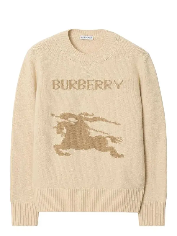 Burberry Wool-cashmere Crewneck Sweater - Nutmegflax