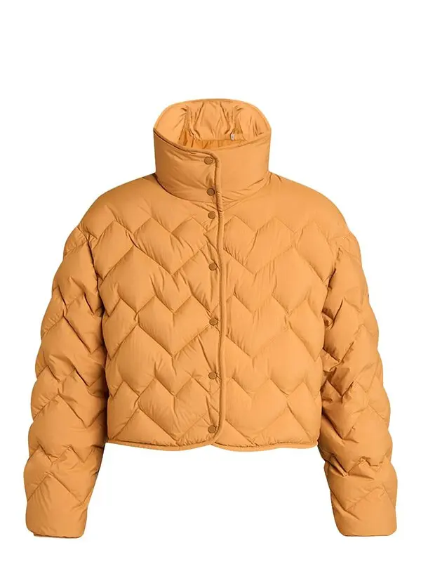 Moncler Senevee Chevron-quilted Short Down Jacket - Dkyllw