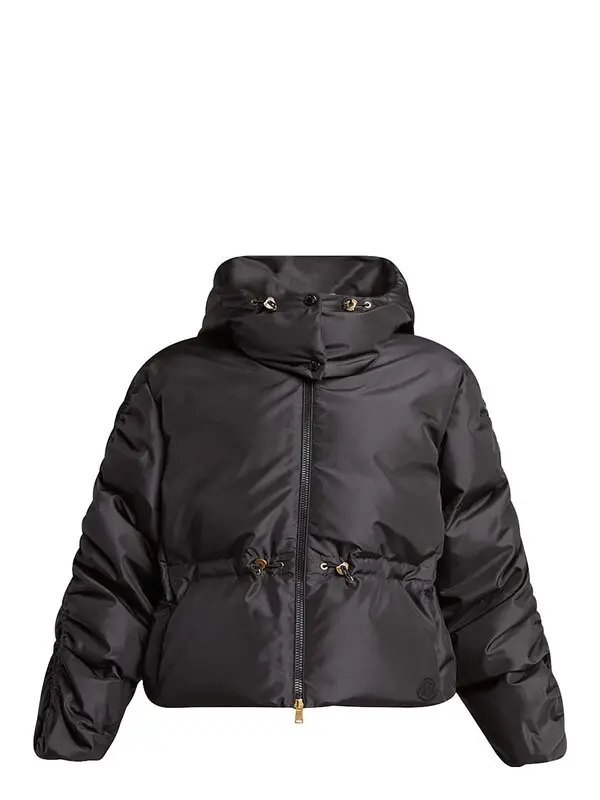 Moncler Louviere Puffer Jacket With Detachable Hood - Black