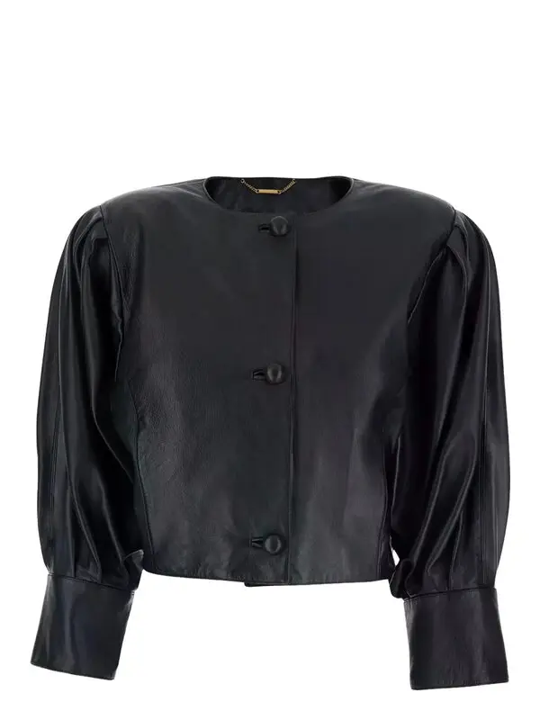 Chloé Lamb Jacket - Black