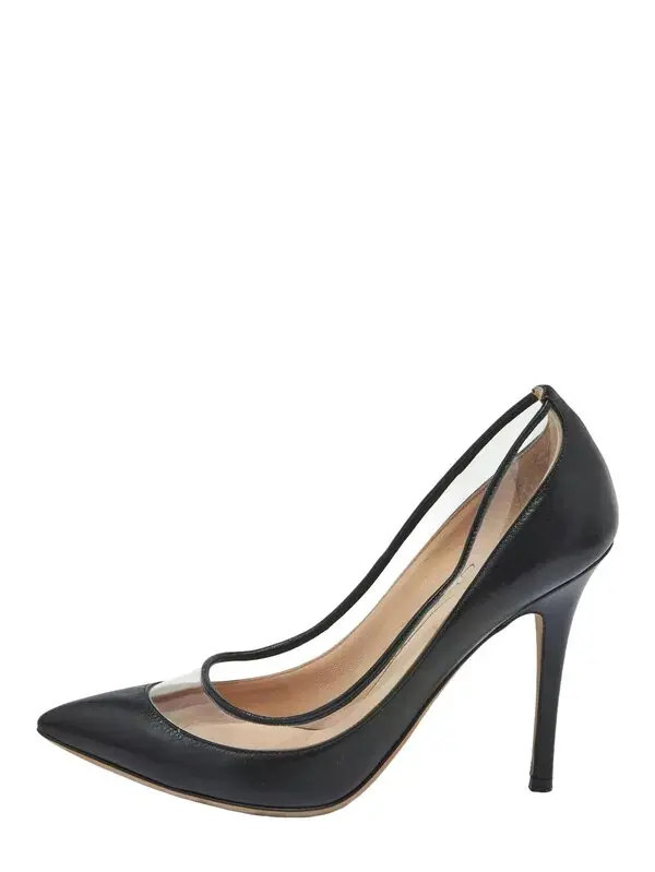 Valentino Garavani Dollybow Leather Pumps - Black