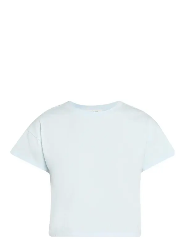 Rag & Bone Kelly Boxy Crewneck Tee - Skblu