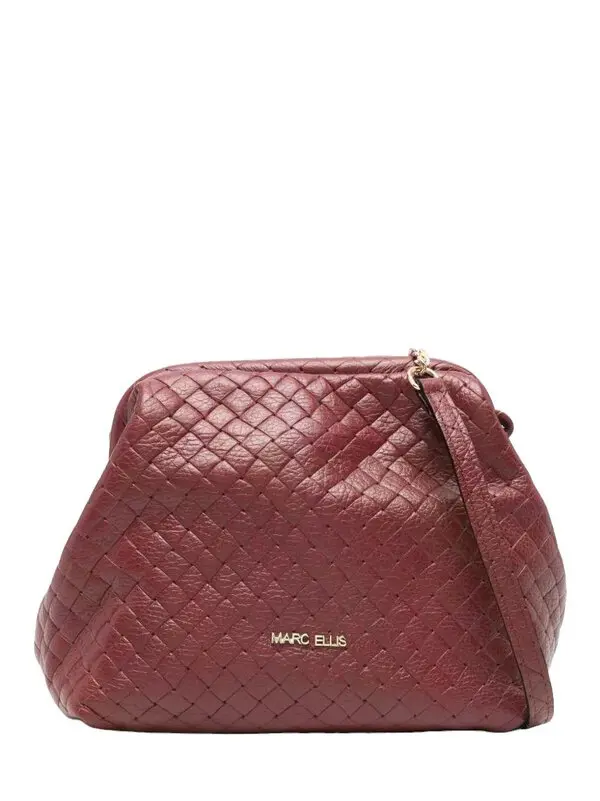 MARC ELLIS Quilted-design Clutch - Red