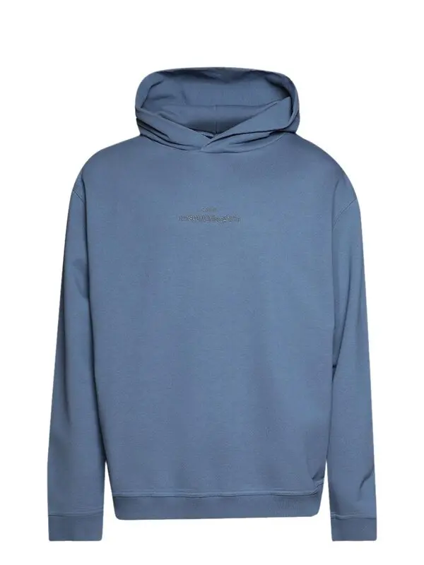 MAISON MARGIELA Sweatshirt With Embroidered Logo - Blue