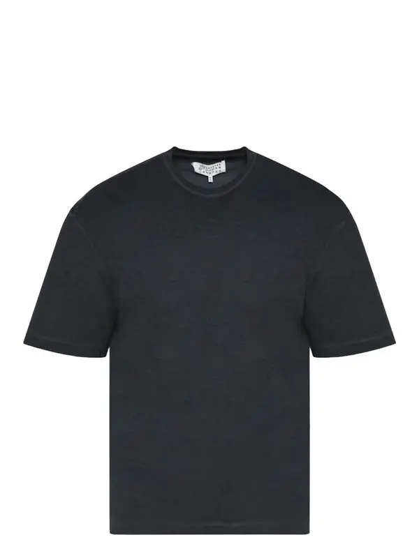 MAISON MARGIELA Short Sleeve Tee Anthracite - Blue