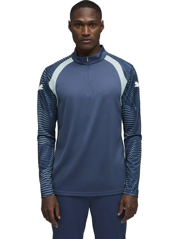 PUMA Quarter-zip Soccer Top - Blue