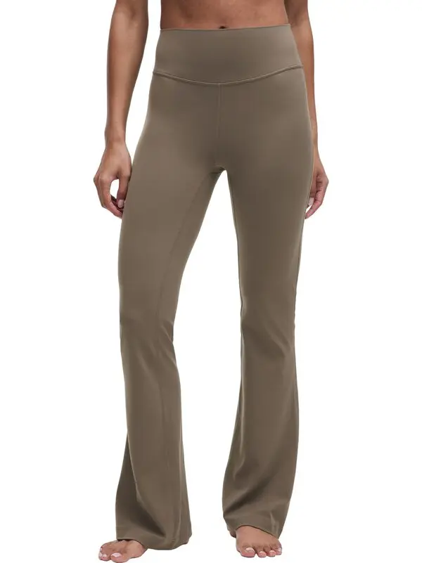 Lululemon Groove Nulu High-rise Flared Pant - Nomad