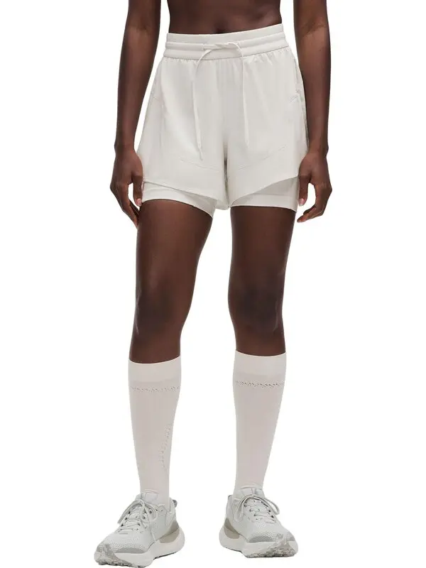Lululemon Swift 2-in-1 High-rise Short 6 - Light Vapor