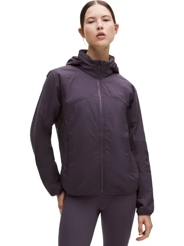 Lululemon Insulated Running Jacket - Atmospheric Purple