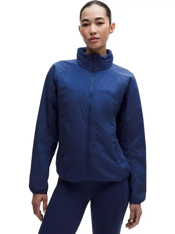 Lululemon Insulated Running Jacket - Clubhouse Blue