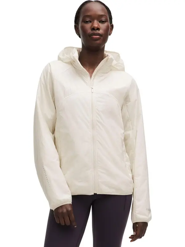 Lululemon Insulated Running Jacket - Light Ivory