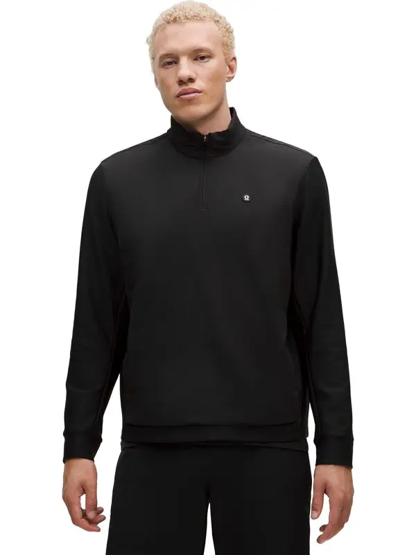 Lululemon Water-repellent Quarter-zip Golf Shell - Black