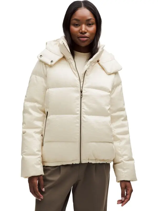 Lululemon Down-fill Jacket - Light Ivory