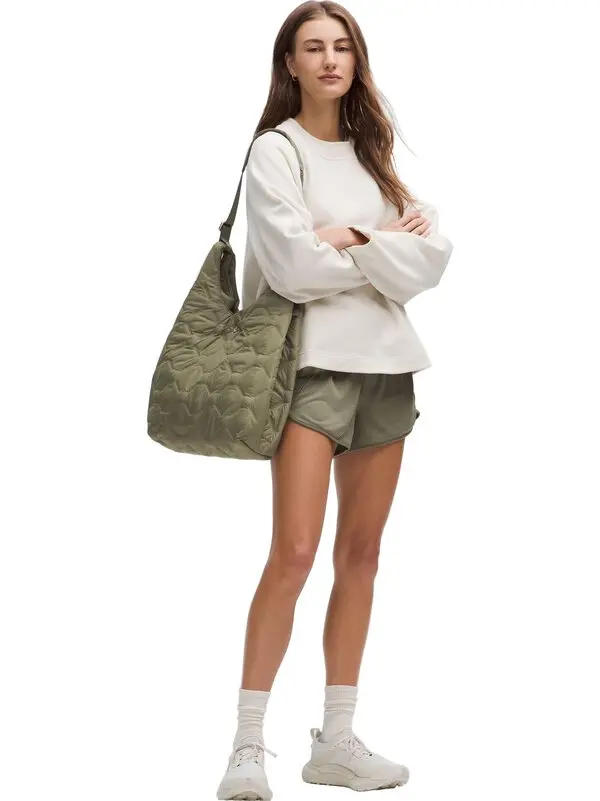 Lululemon Quilty Pleasures Shoulder Bag - Bay Leaf