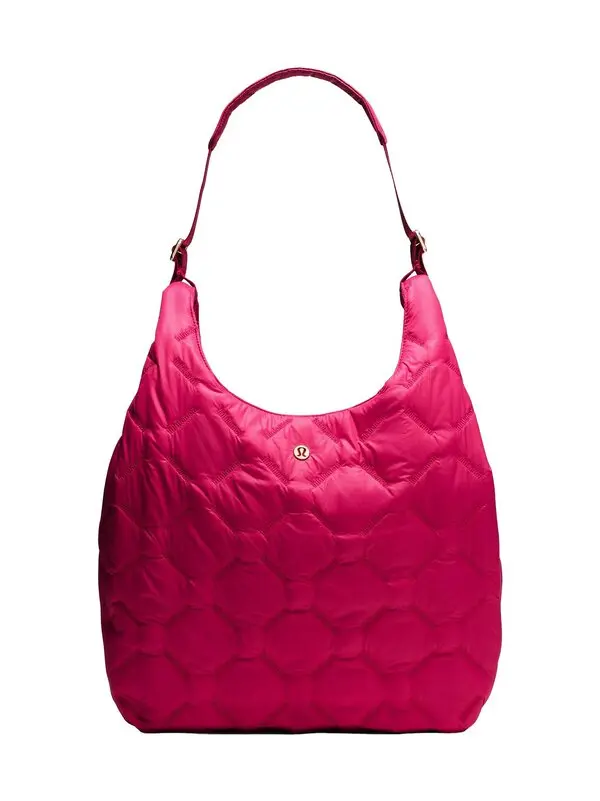 Lululemon Quilty Pleasures Shoulder Bag - Berry Rumble