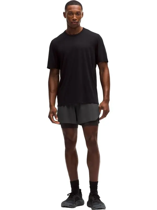 Lululemon Fast And Free Multi-pocket Running Short - Graphite Grey