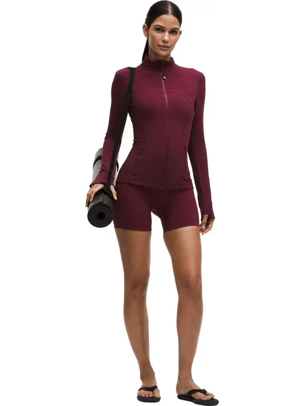 Lululemon Align High-rise 6" Short - Burgundy Bay
