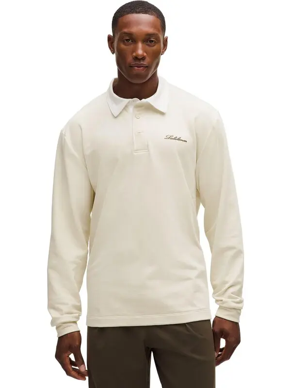 Lululemon Long-sleeve Rugby Shirt - Light Ivory
