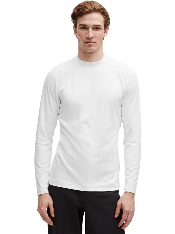 Lululemon Mockneck Performance Long-sleeve Base Layer - White