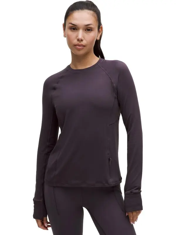 Lululemon Classic-fit Long-sleeve Shirt - Atmospheric Purple