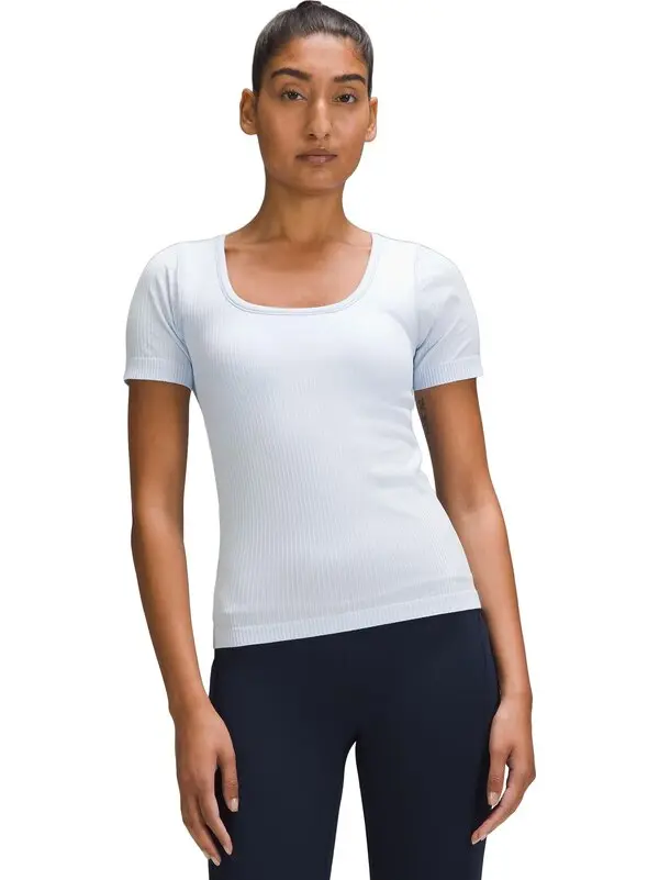 Lululemon Ebb To Street Short-sleeve Shirt - Windmill
