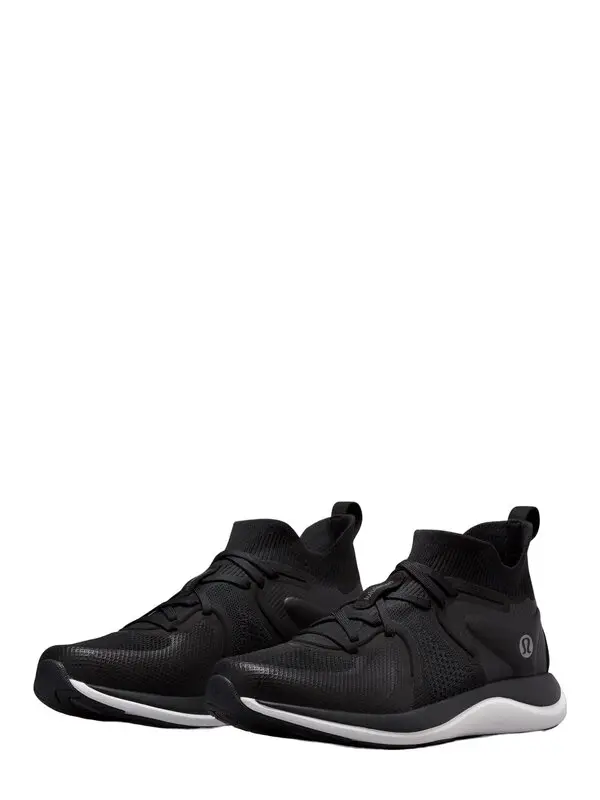 Lululemon Chargefeel 2 Mid Athletic Sneakers - Black/white/anchor