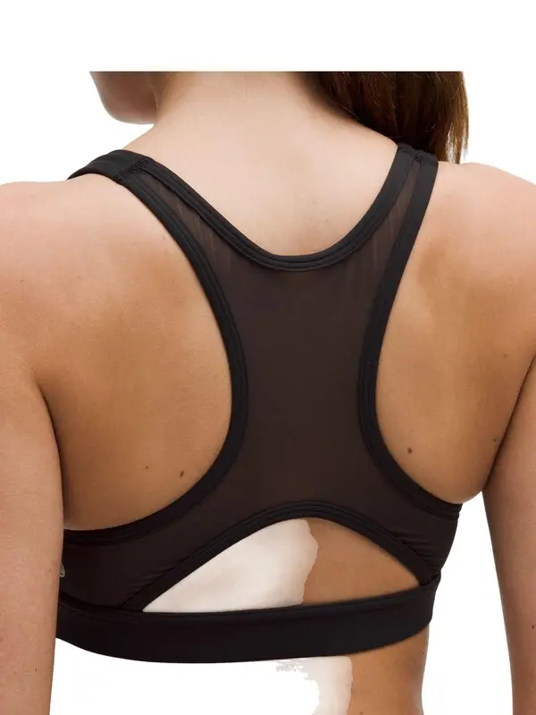Lululemon Wunder Train Mesh-back Bra - Black