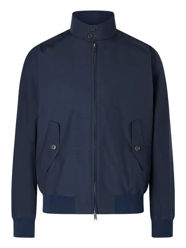 BARACUTA G9 Shell Harrington Jacket - Blue
