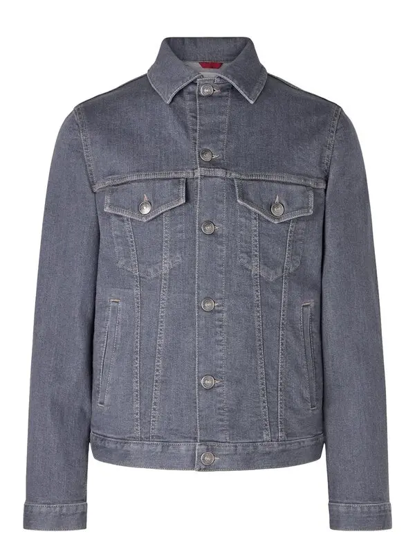 Brunello Cucinelli Denim Jacket - Blue
