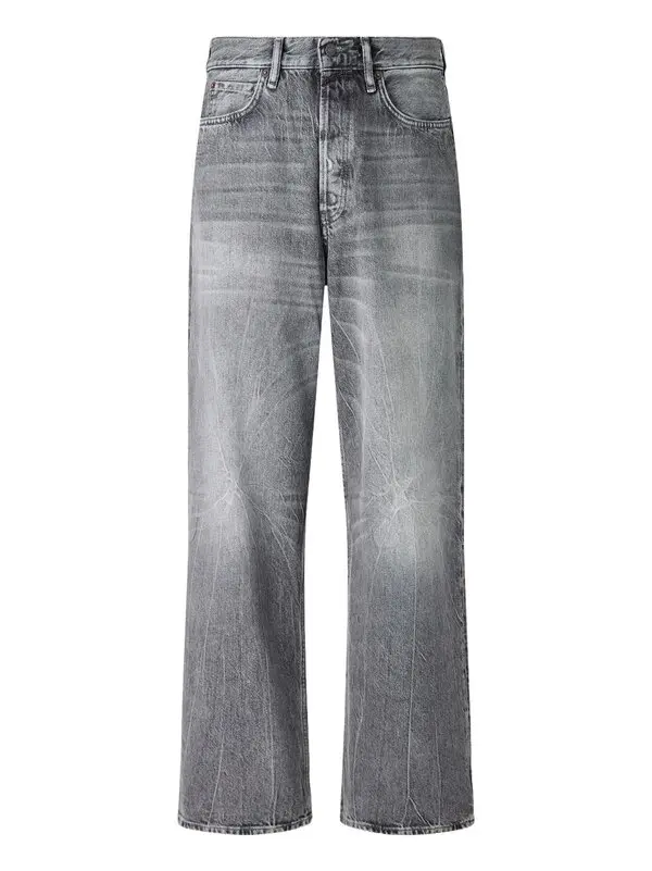 Acne Studios 1981 U Gothik Wide-leg Jeans - Gray